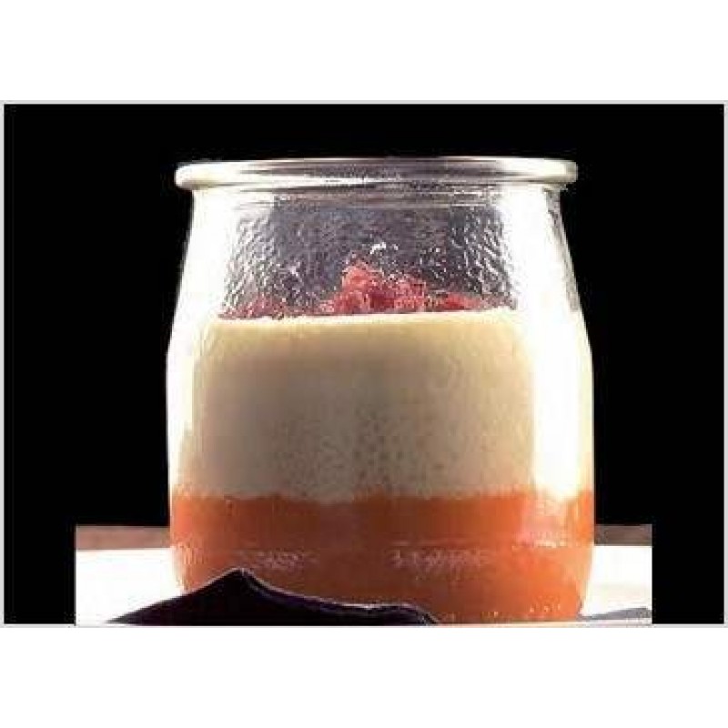 100 pots de yaourt en verre 140 ml à remplir et à sceller